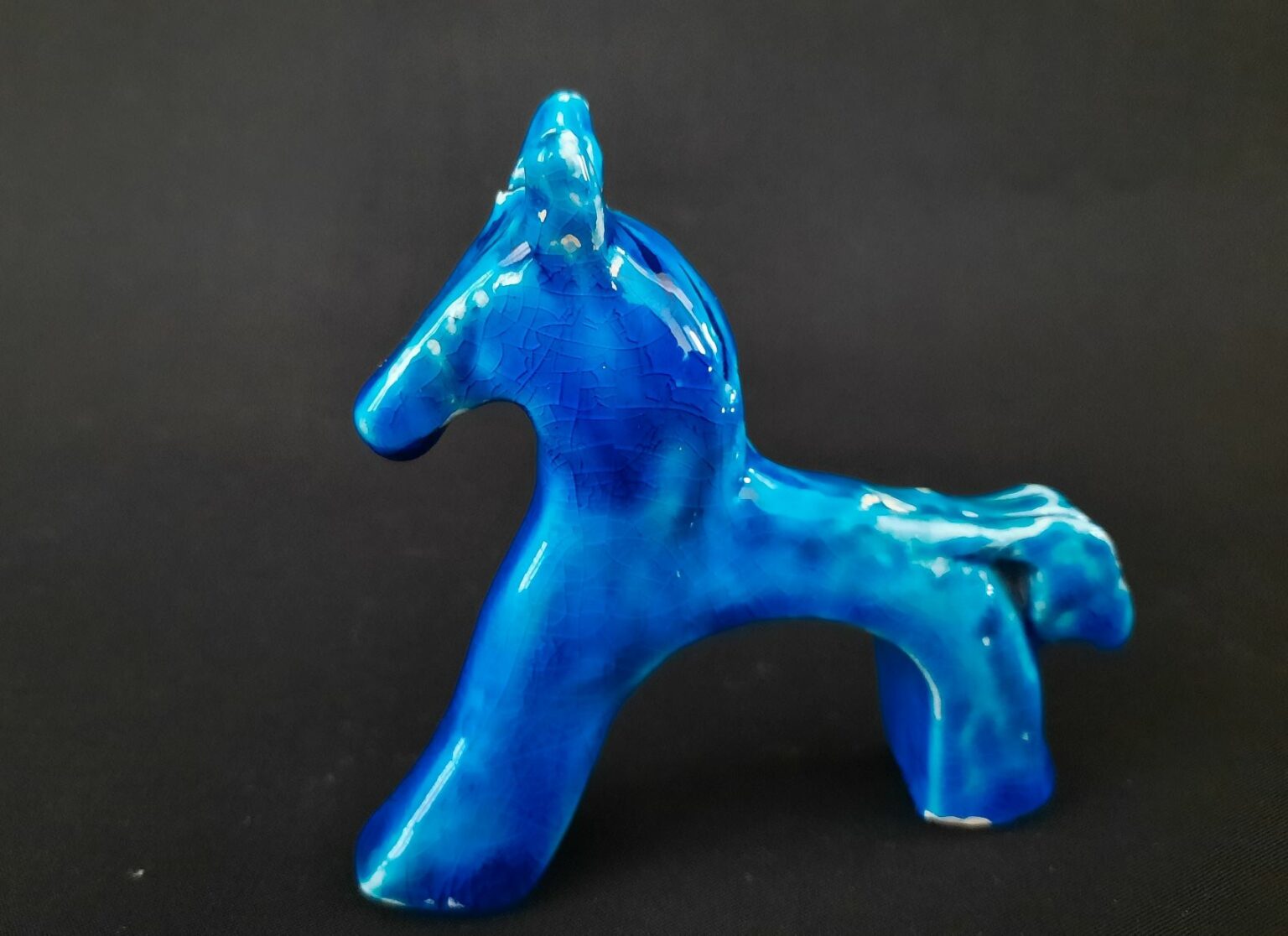 Cheval bleu – Projet Mamina